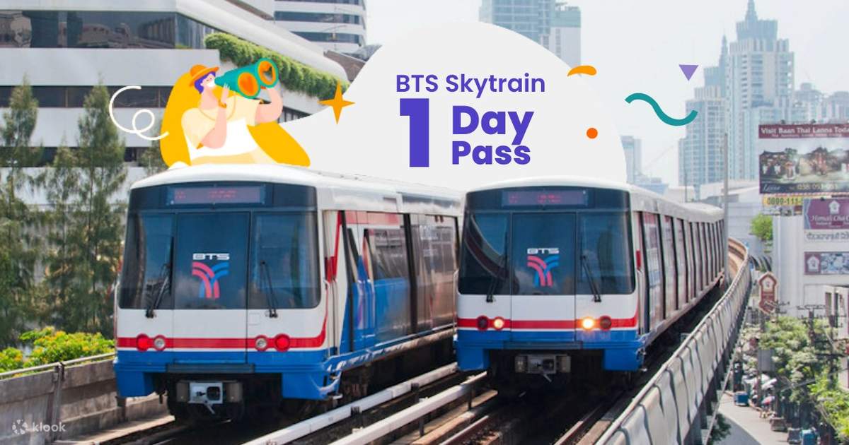 Pase de un día para el Bangkok Sky Train (BTS) - Klook Estados Unidos